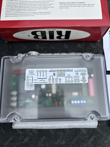 BACnet RIB Relay-In-Box RIBTWX2401B-BC Functional Devices Inc Made in ...