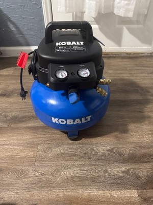 Kobalt 6-Gallon Single Stage Portable Pancake Air Compressor - 0210644B ...