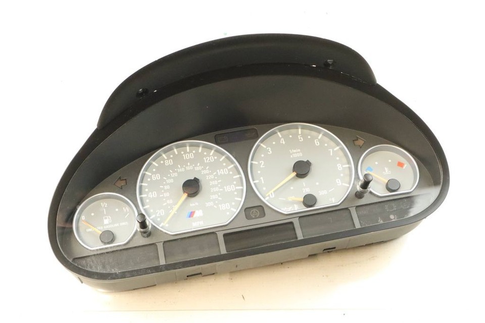 BMW E46 M3 Cronometro Manuale Strumento Cluster Orologio MPH 7833076 | eBay