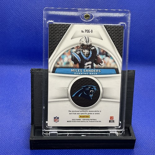 2023 PANINI CERTIFIED - PIECE OF THE GAME - MILES SANDERS - 3 Color ...