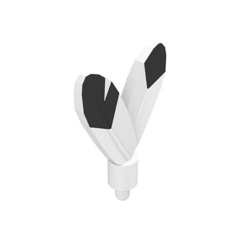 LEGO - Minifig, Plume / Feathers with Pin (Small) - - PICK YOUR COLOR ...