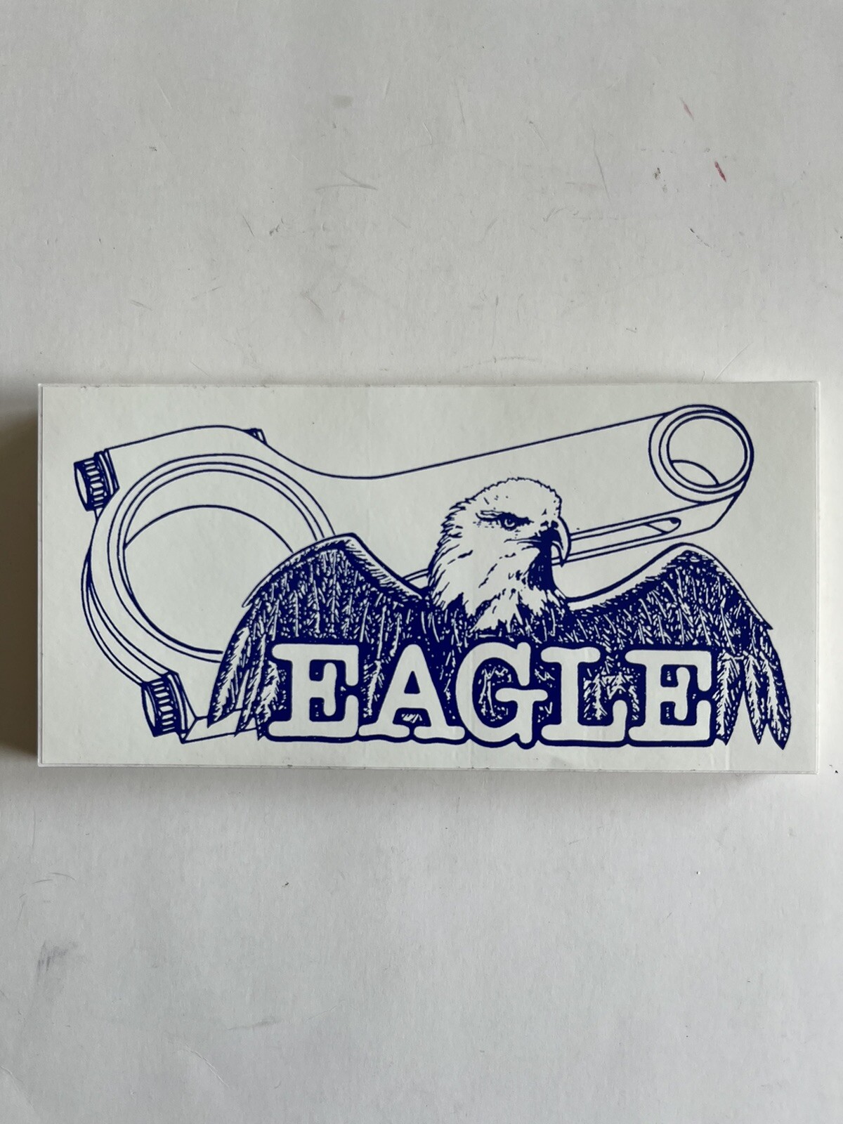 Original Vintage NOS Eagle Rods Sticker ~3.5x7.5” (6Z) | eBay