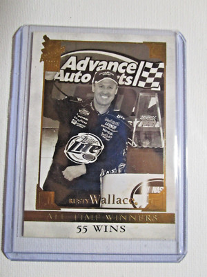 Rusty Wallace Press Pass VIP 2004 Card #89 ALL-TIME WINNERS 55 WINS ...