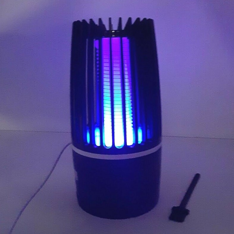 USB Electric Shock Mosquito Killer LED UV Pest Control Lamp Bug Zapper ...