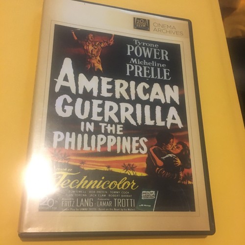 American Guerrilla in the Philippines DVD 1950 Tyrone Power, Micheline ...