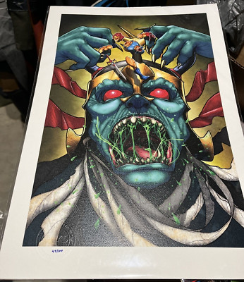 Mumm-Ra: Lion-O-Part 12" x 18" Print Limited Ed #49/100 w/COA Jamie ...