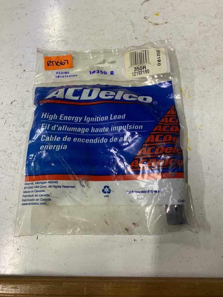 GM # 12192195 IGNITION Wire Spark Plug Or Coil Replaced By # 19351911 ...