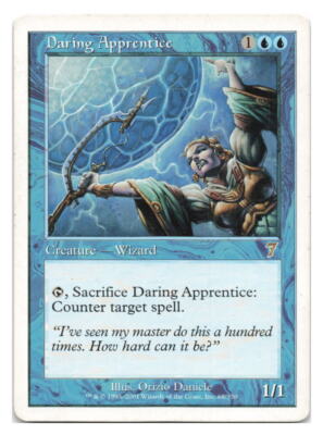 Daring Apprentice #68 7th Edition tcg | eBay