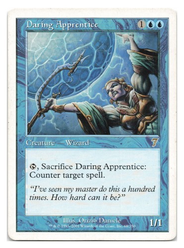 Daring Apprentice #68 7th Edition tcg | eBay
