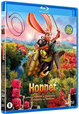 Chickenhare and the Hamster of Darkness 3D NEW Blu-Ray Disc Benjamin ...