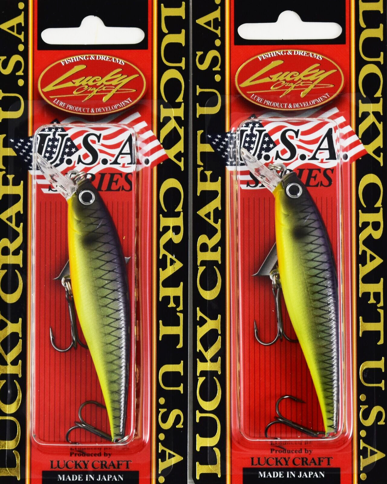 (LOT OF 2) LUCKY CRAFT POINTER 78SP 3/8OZ PT78SP-316 T-REX H2223 | eBay