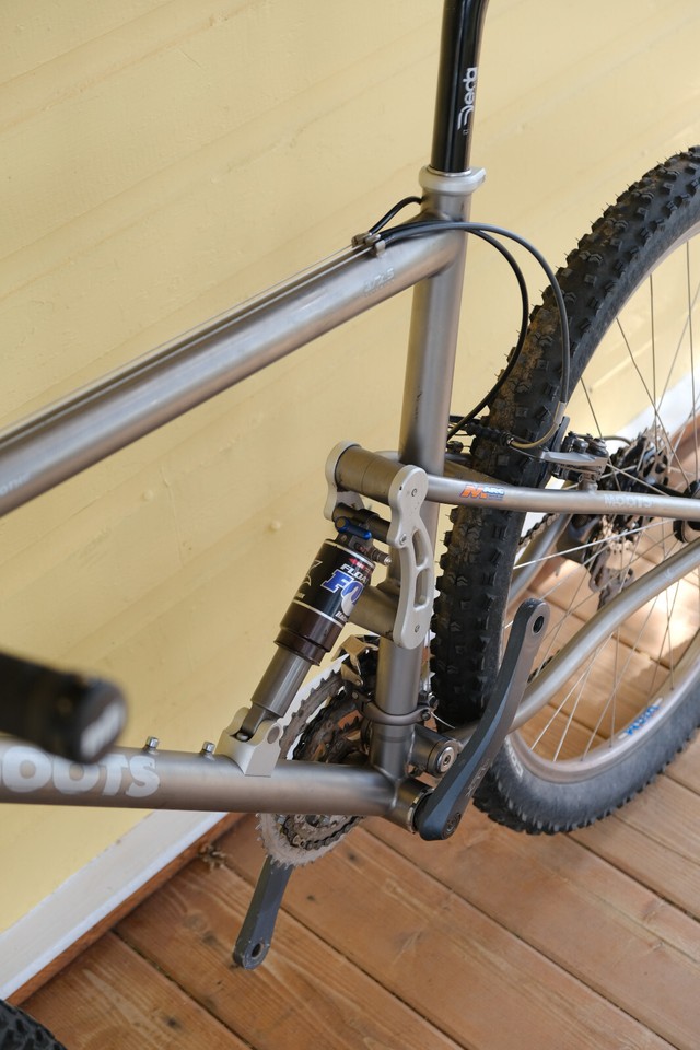 Vintage Moots Smoothie Full Suspension Mountain Bike 20" XTR M950 | eBay