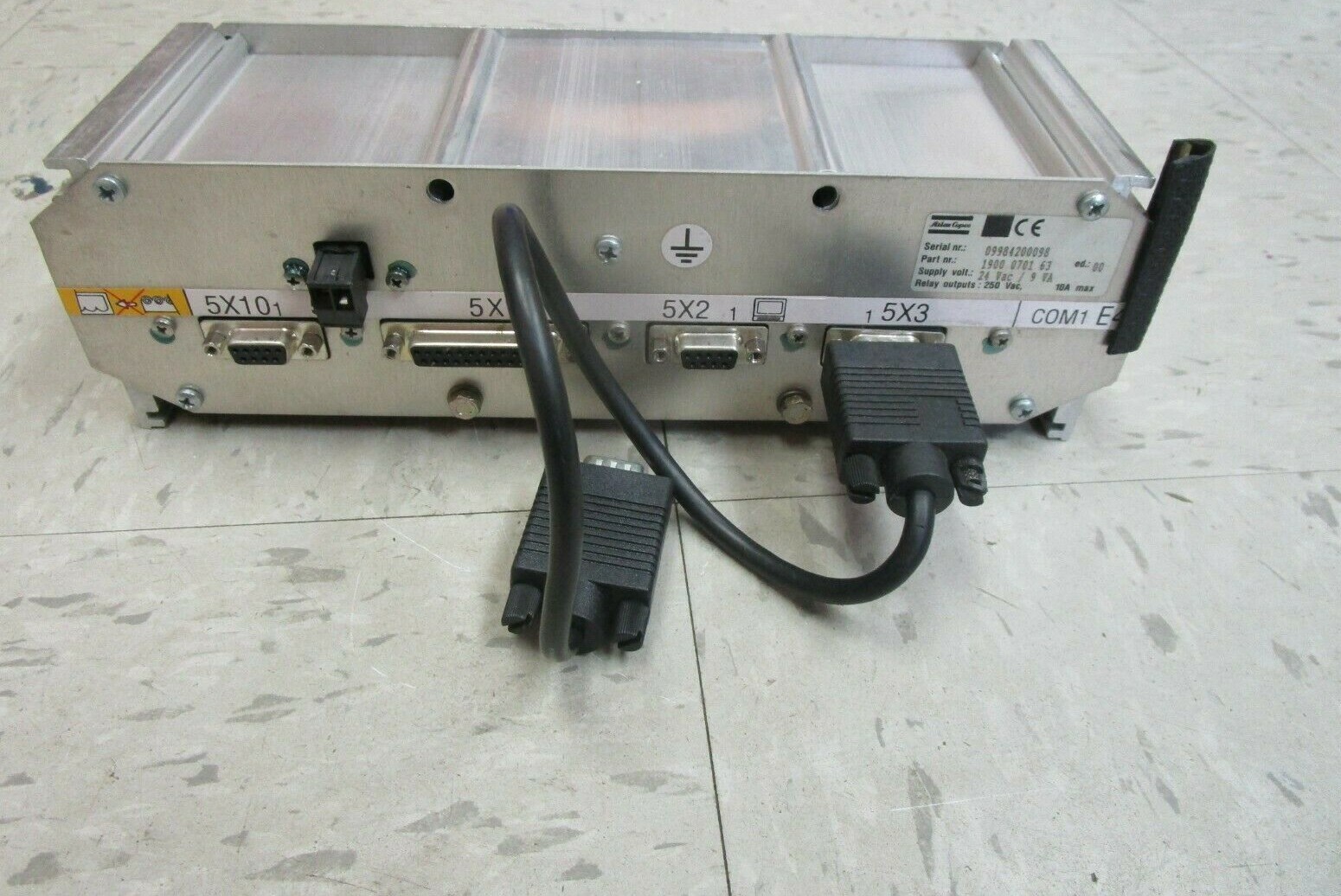 Atlas Copco Expansion Communications Module COM1 E4 1900 0701 63 24VAC ...