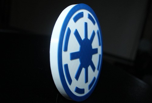 Galactic Republic Emblem 3D printed Logo Sign Wall Desk Shelf Art | eBay