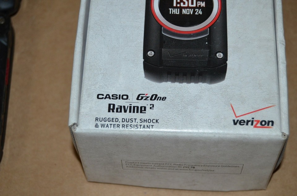 LOT OF 20 VERIZON CASIO G'ZONE RAVINE 2 C781NCH RUGGED WATER-RESISTANT ...