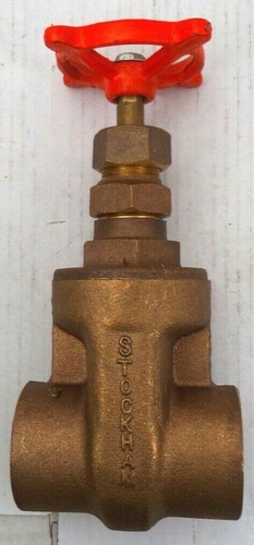 Stockham 2 inch 200 WOG Non-Rising Class 125 NRS-Solder Gate Valve, pn ...