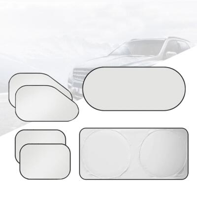 6Pcs Car Window Shades Privacy Shade Blackout Camping Travel Sun Cover ...