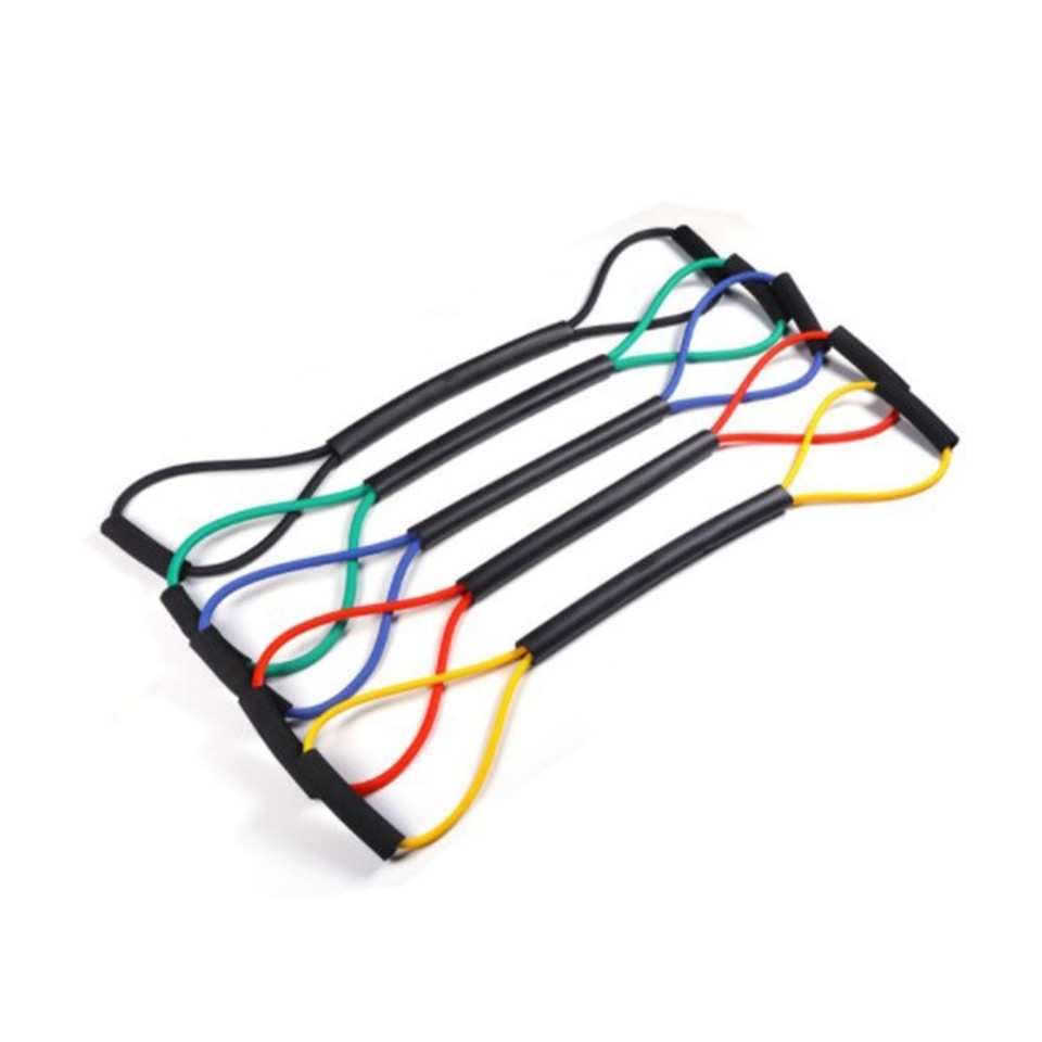 MMA/Boxing Resistance Bands Rubber Speed Training Pull Ropes Strength ...