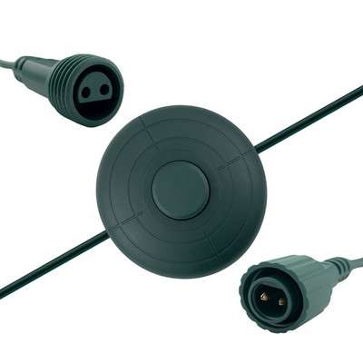 New Power Cord 6Ft Foot Switch for Christmas Tree LED Raintight 5/8in ...