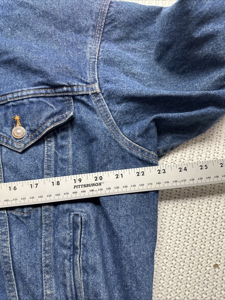 Simpsons 100 Episodes Jean Jacket International Denim Vintage Mens ...