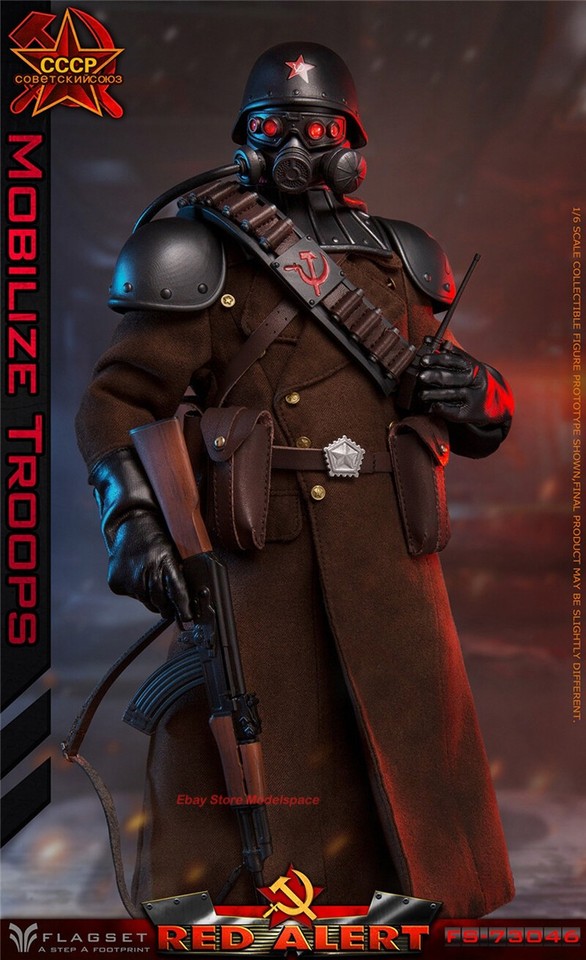 FLAGSET FS-73046 1/6 Red Alert Soviet Conscript 12''Action Figure In ...