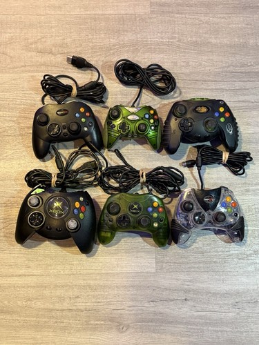 Original xbox Controller Lot Of 6 - Untested For Parts Or Repair | eBay