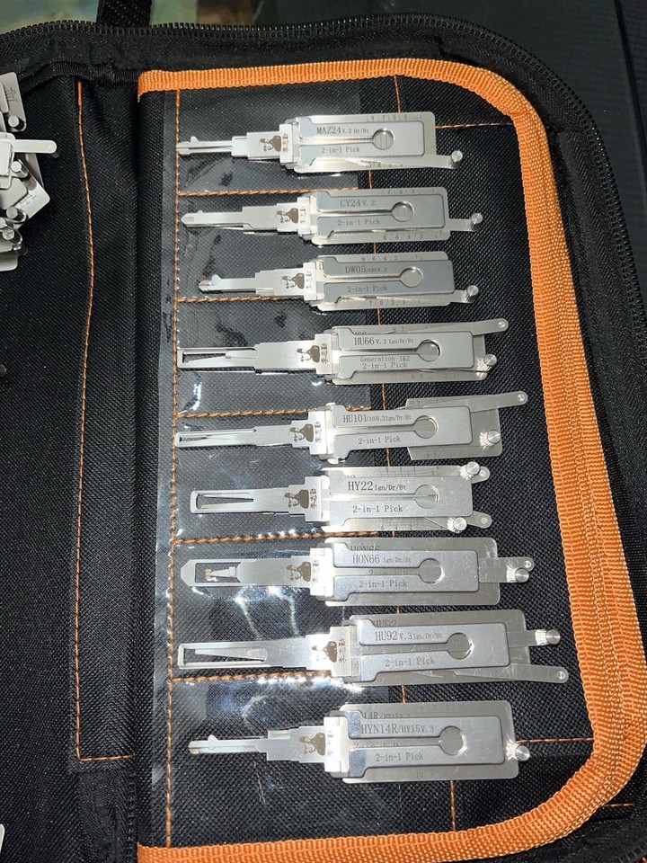 Lishi Tools 2-in-1 Pick Set Assorted Models with Case | eBay