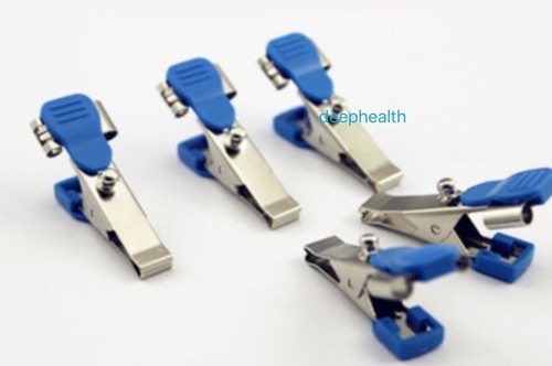 Reusable Vet Sizes ECG Alligator Clip Adapters 5pcs/Lot | eBay