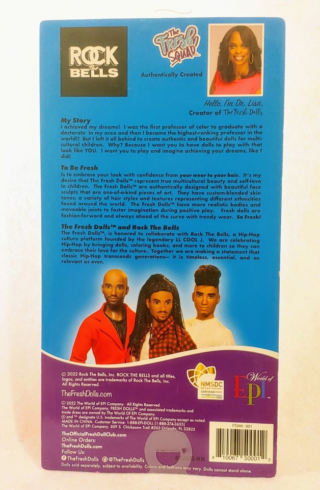 The Fresh Squad I'M ANTHONY Articulated Doll 2022 World of EPI 2022 New ...