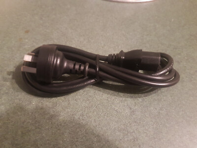 AU Power Cord Lead Cable 3 PIN 240V 10A 1.5m PC Computer TV Monitor ...