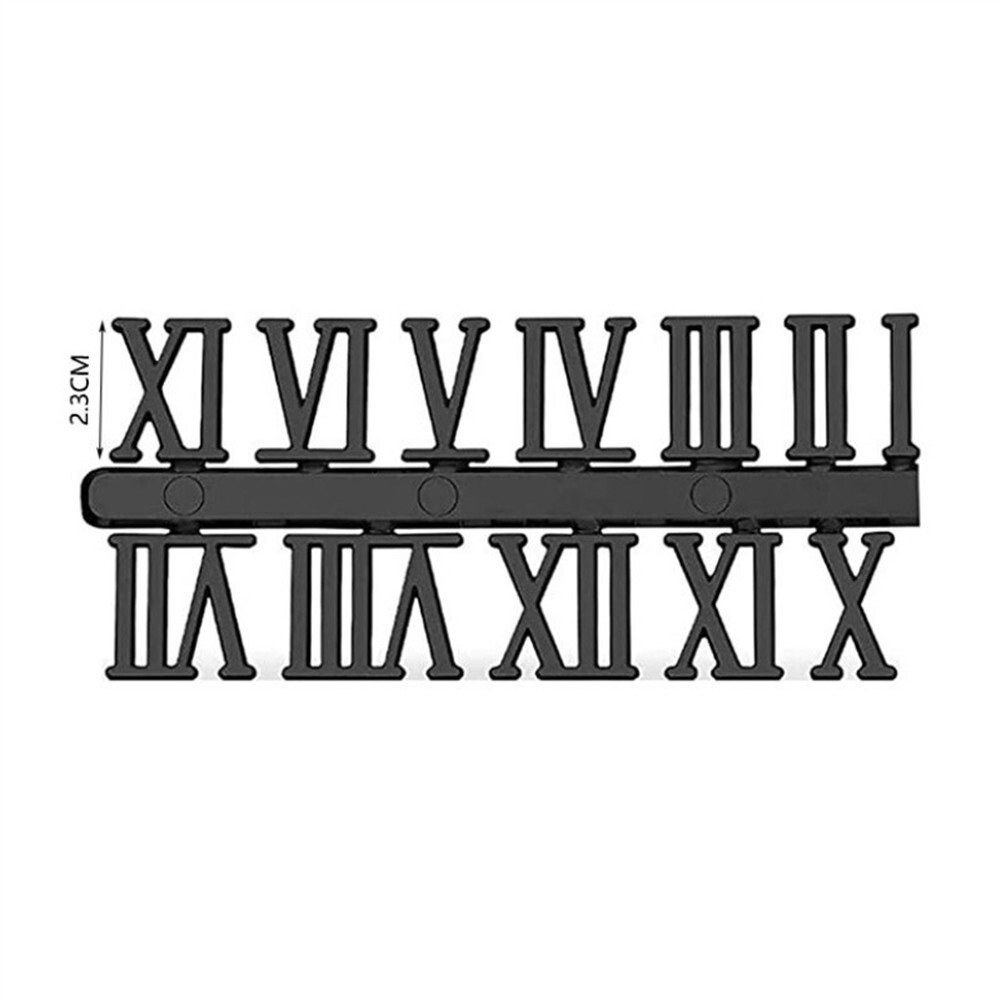 DIY-Clock Numbers Roman Numerals Quartz Needle Wall-Clocks Replacement ...