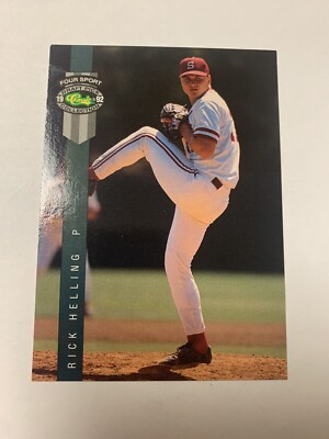 1992 Classic Four Sport Draft Pick Rick Helling Stanford | eBay