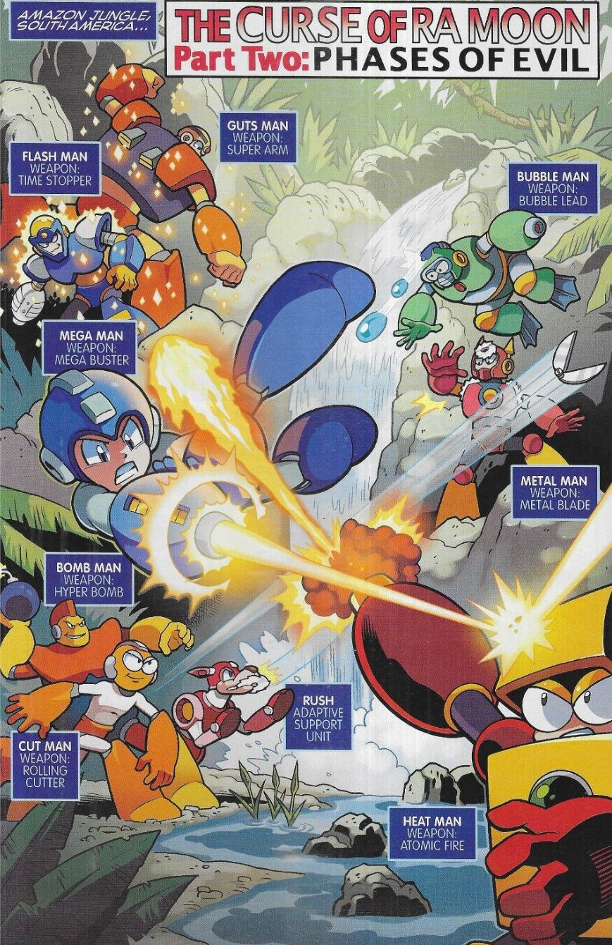 Mega Man Comic 30 Cover A Patrick Spaziante First Print 2013 Ian Flynn ...
