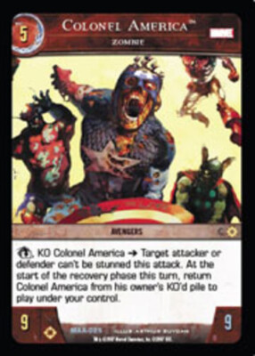 VS System: Colonel America, Zombie [Played] Marvel Age of Apocalypse ...