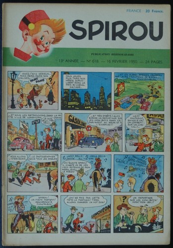 SPIROU 618 de 1950 - Franquin - Les Chapeaux noirs - éd. France - TTBE/NEUF | eBay