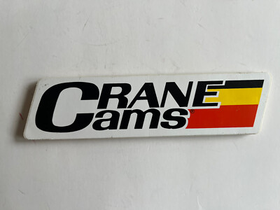 Original Vintage NOS Crane Cams Sticker ~6.5x1.75” (3T) | eBay