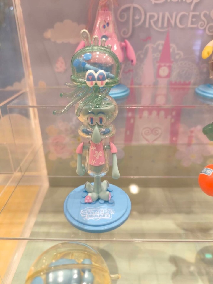 SpongeBob SquarePants Jellyfish Miniso Figure Model x6 Blind Box ...