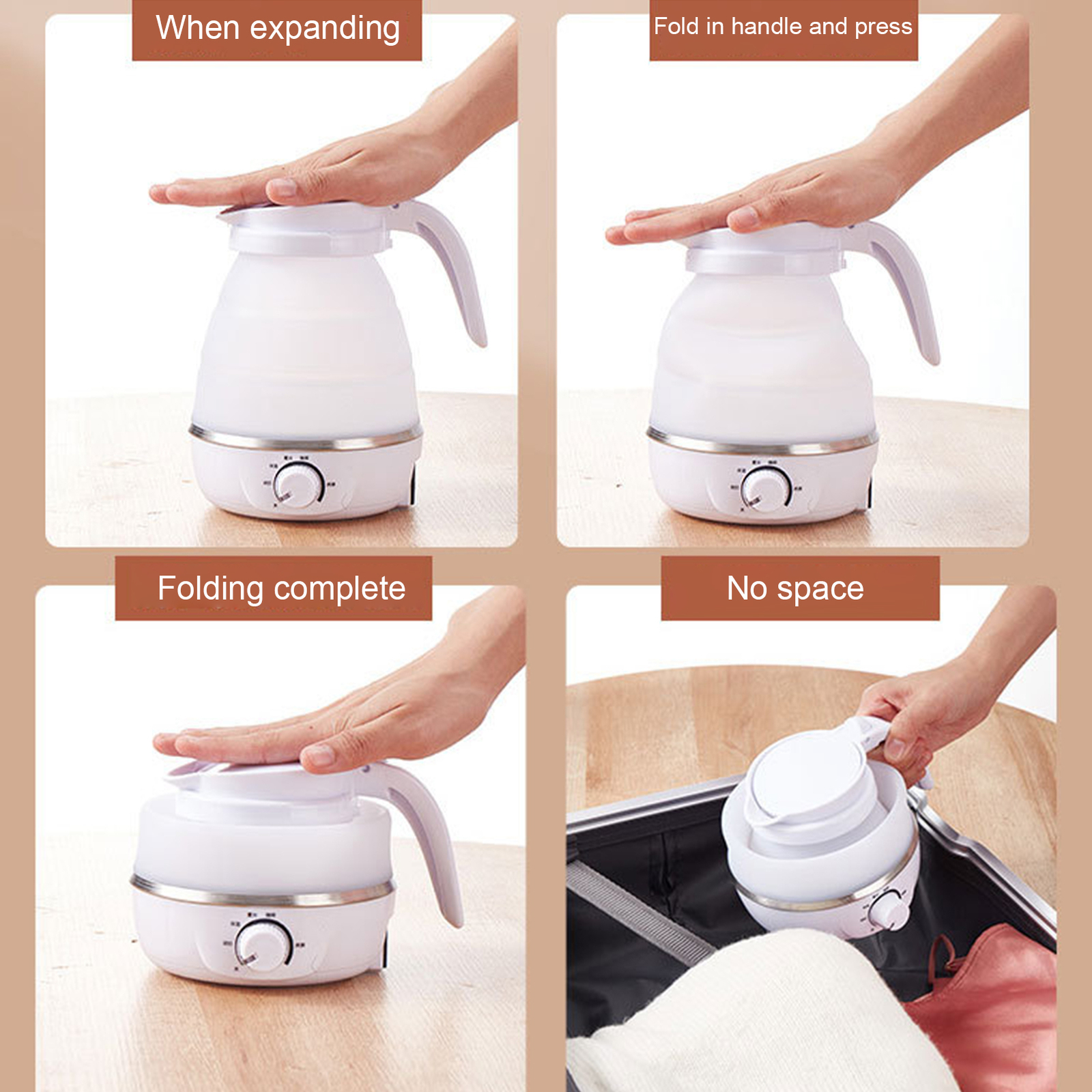 Water Kettle Adjustable Fast Practical Folding Water Kettle Kitchen ...