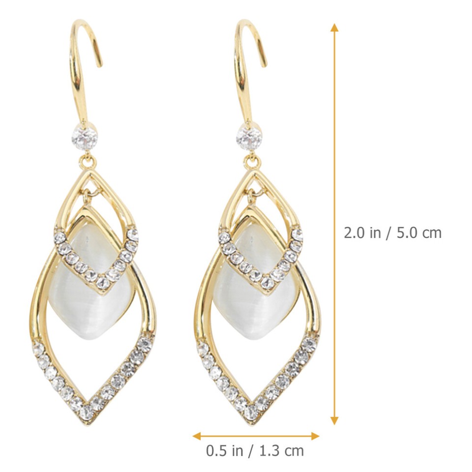 Elegant Pendant Earrings Gold Dangle Earrings Women Earrings | eBay