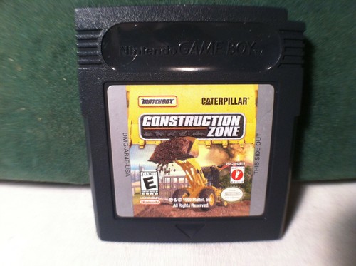 Gameboy Game Construction Zone | eBay