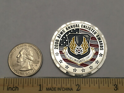 Military coin: 2006 Air Force Materiel Command Enlisted Awards coin ...