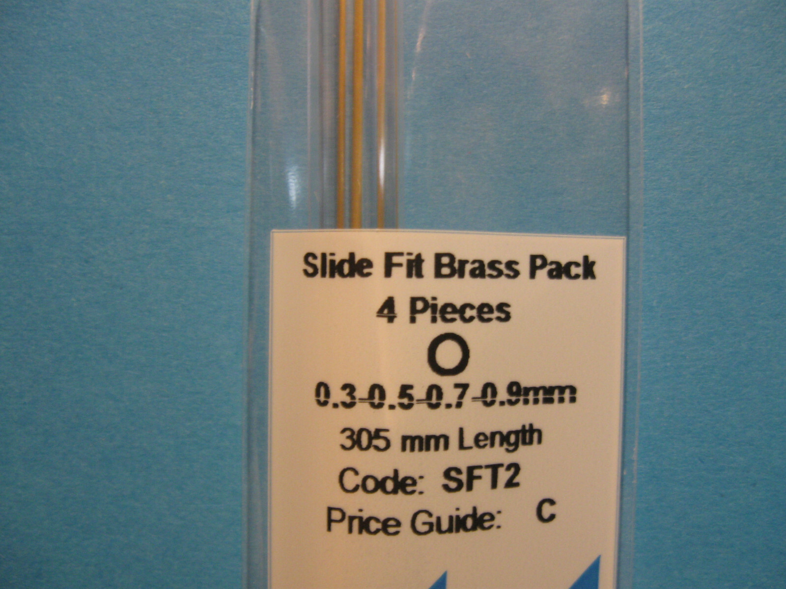 Albion Alloys SFT2 Slide Für Packung - 0.3mm 0.5mm 0.7mm 0.9mm Messing ...