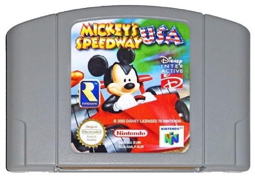 Mickey's Speedway USA Nintendo 64 N64 OEM Official Original Authentic ...