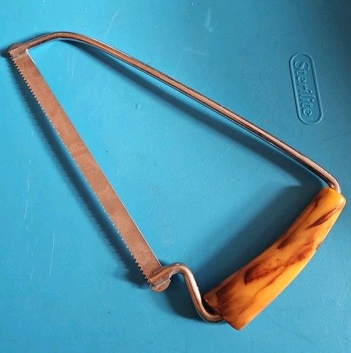 Vintage Butcher Bone Saw With Bakelite Handle | eBay