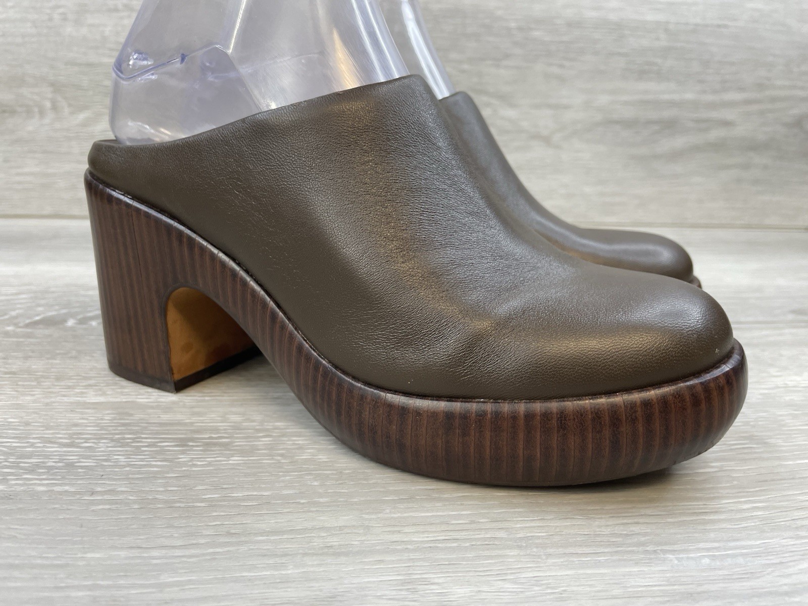 Vince Narissa Women's High Heel Platform Clogs Brown … - Gem