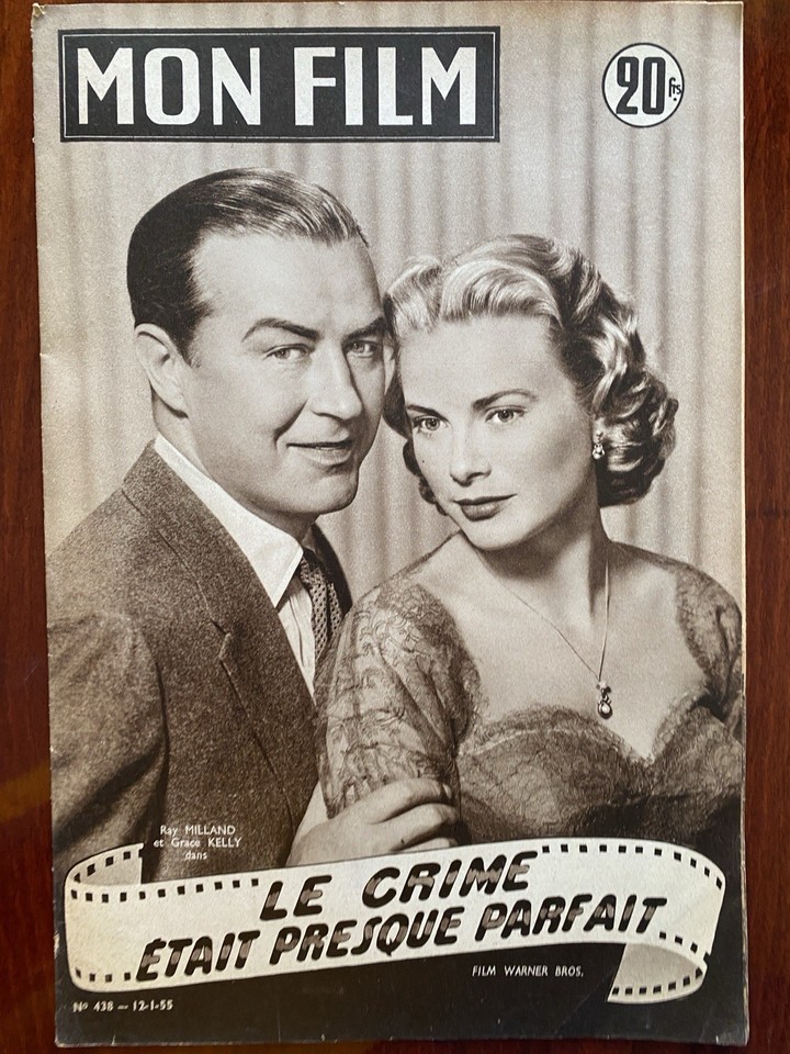 Dial M For Murder 1954 Grace Kelly Ray Milland Alfred Hitchcock Michele ...