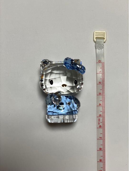 Hello Kitty Blue Bow Limited Edition Swarovski Crystal Figurine | eBay