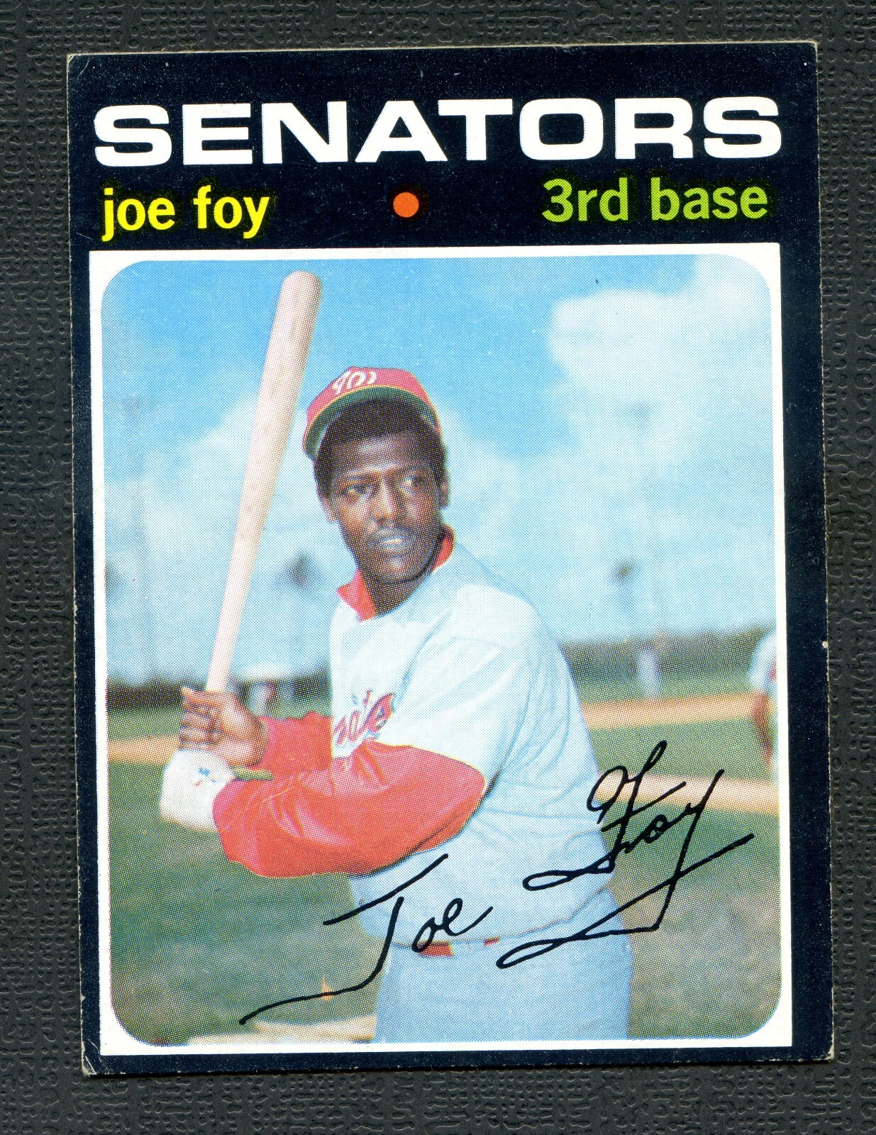 1971 Topps #706 Joe Foy (SP) - Washington Senators Ex+ | eBay