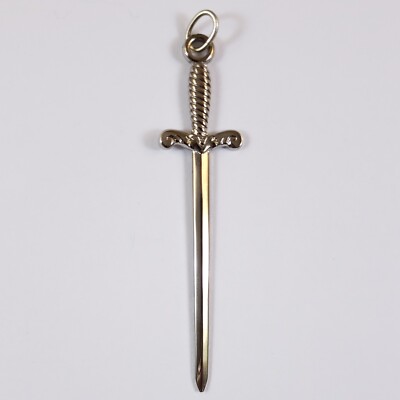 Masonic Collar Jewel Tiler Sword Tyler Silver Freemason Mason | eBay