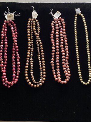 Lot 7 Fresh Water Pearl Strands, O.030 | eBay